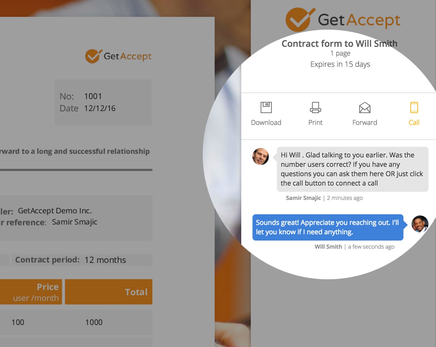 GetAccept | New features in GetAccept