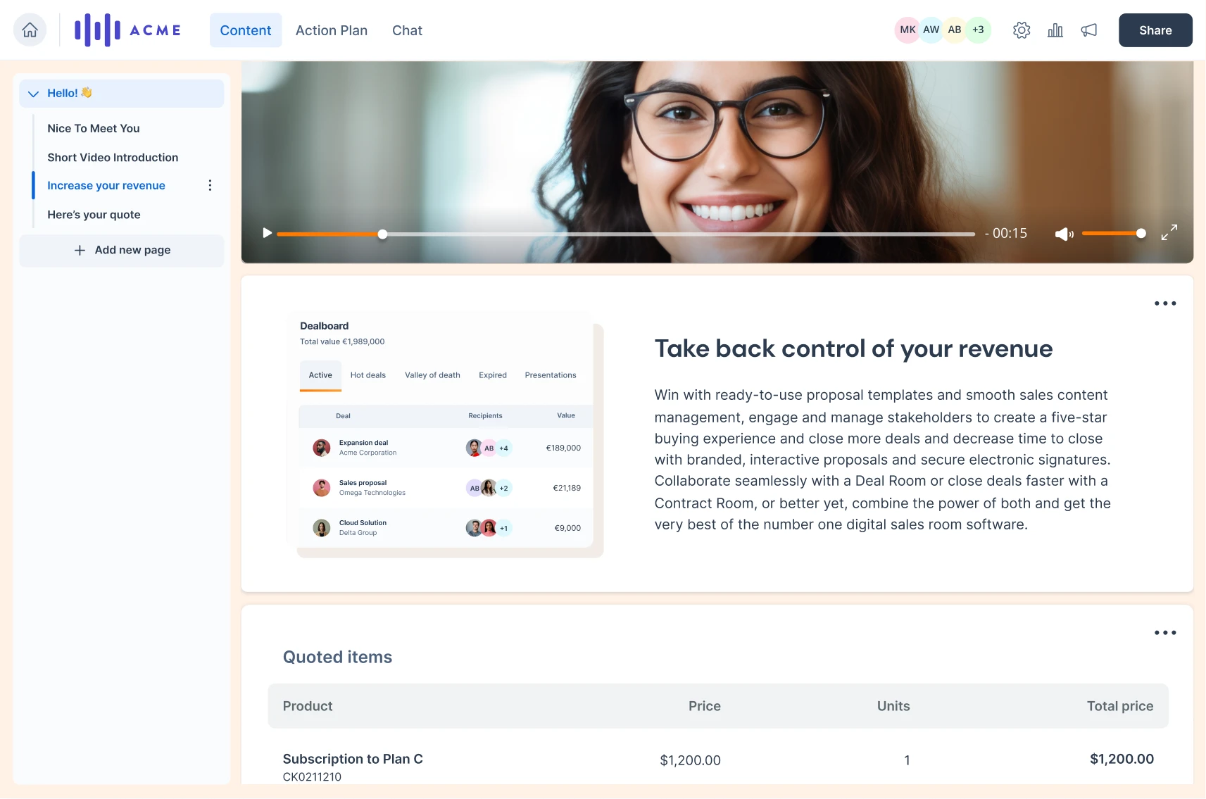 Explore the power of our Digital sales room
